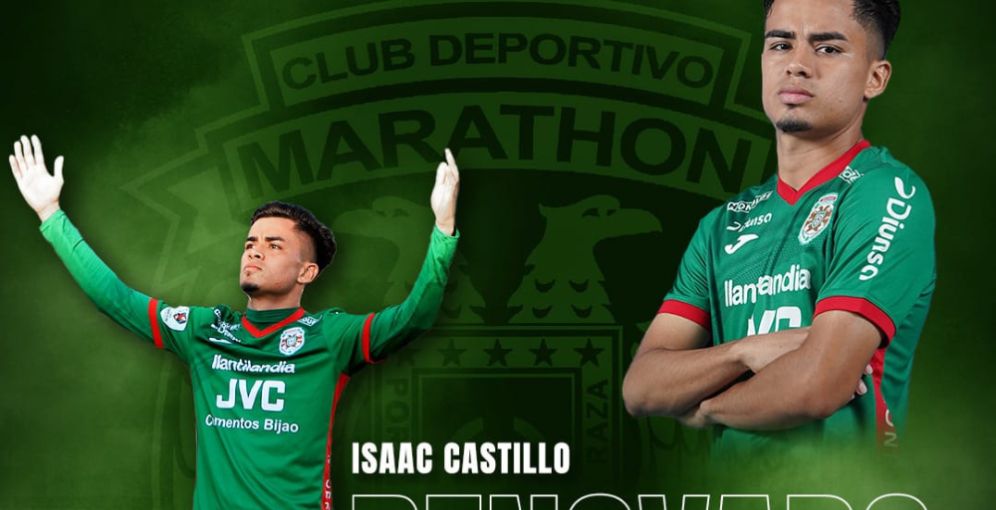 Isaac Castillo renovado por Marathón - La Noticia Honduras