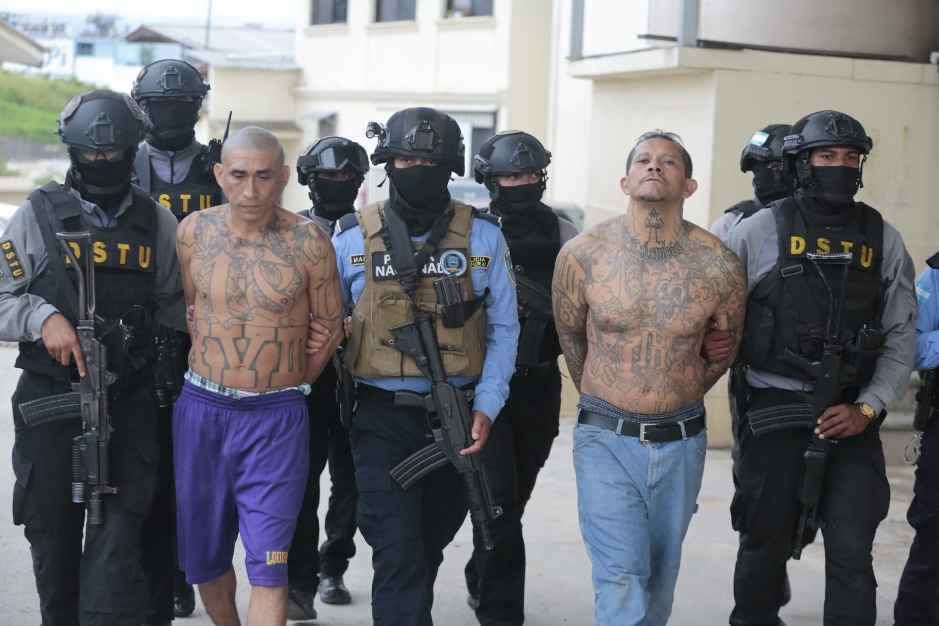 Capturan a dos mareros salvadoreños en Tegucigalpa - La Noticia Honduras